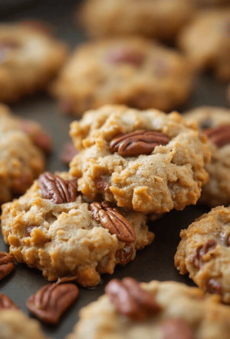 No-bake Coconut Pecan Praline Cookies Recipe 2026