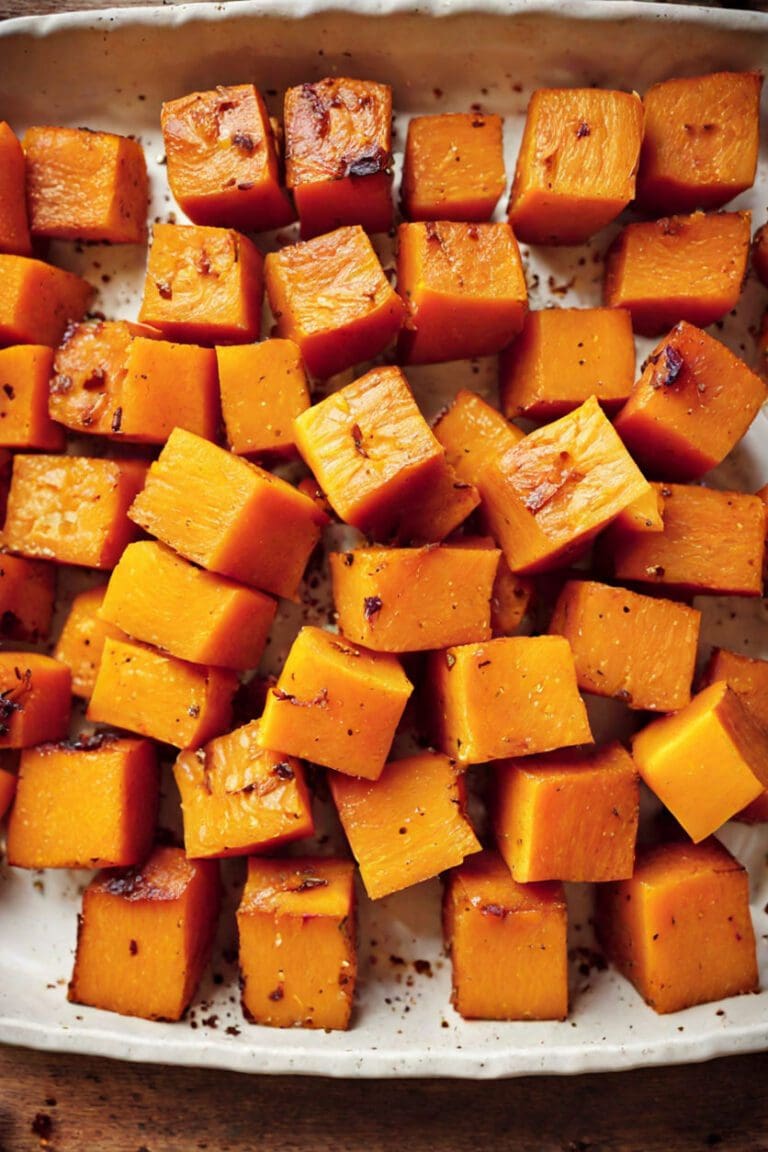 How to Roast Butternut Squash Cubes Recipe 2025