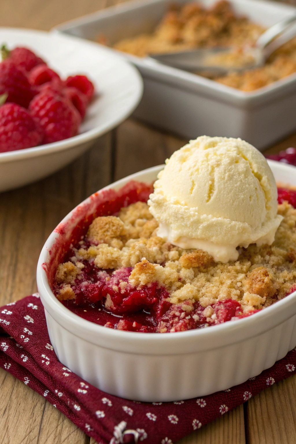 Raspberry Crumble Recipe 2025