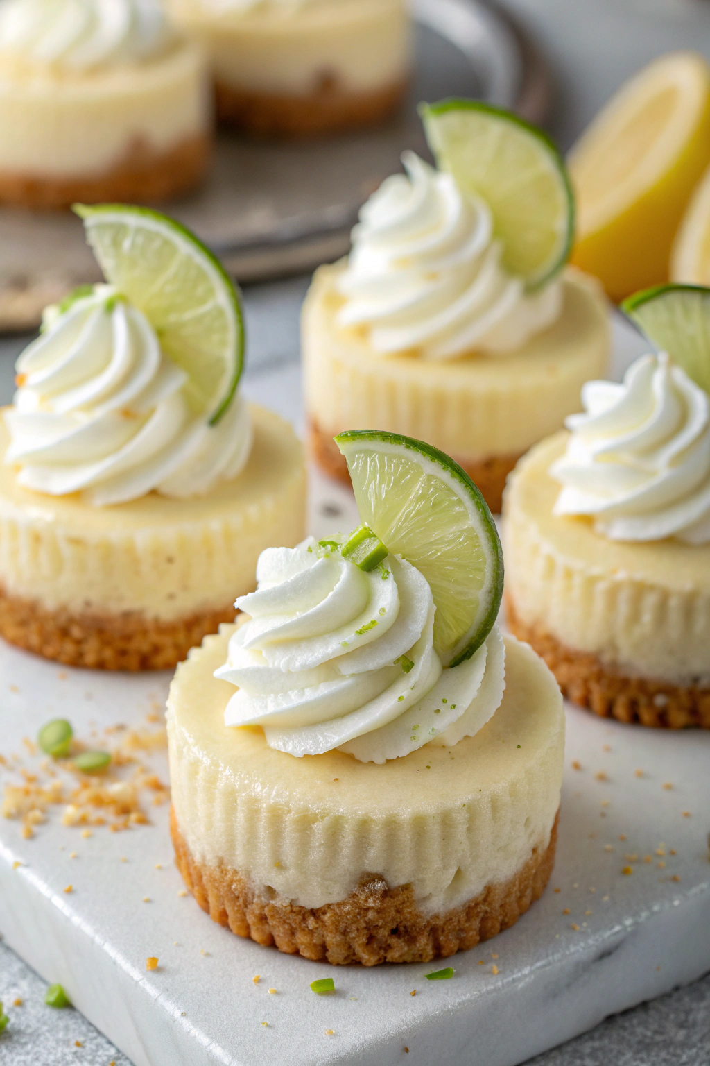 Mini Key Lime Pie Cheesecakes Recipe 2025