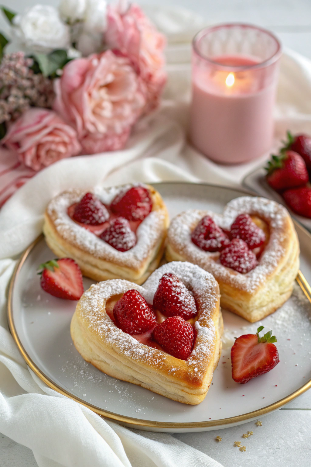 Strawb Puff Pastry Danishes Recipe 2025